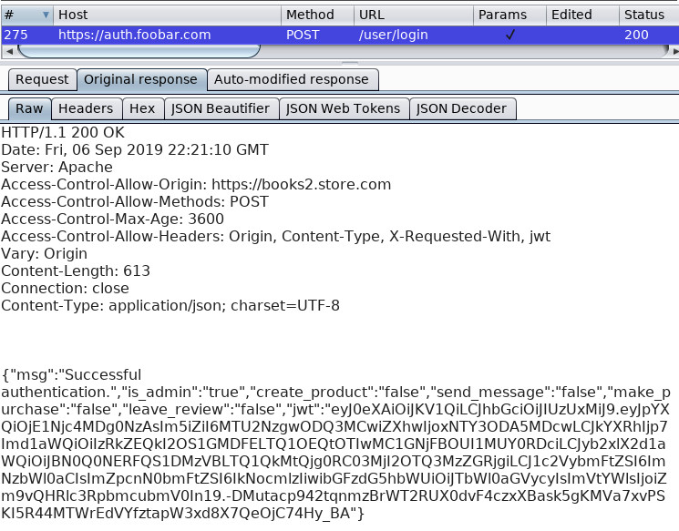 Using Burp Suite S Cookie Jar For Json Web Tokens Ryan Wendel